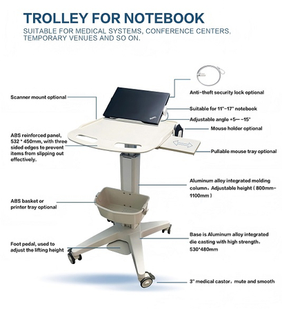 Medical Instrument Carts: Applications, Features, and Benefits
